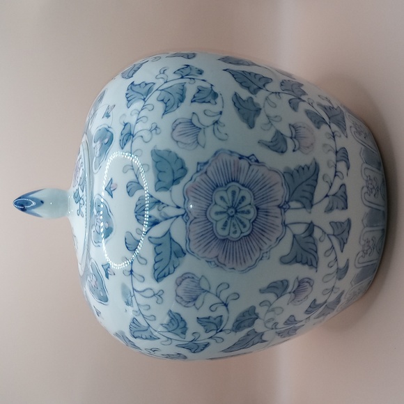 Accents | Vintage Large Chinese Ginger Jar Vase Pink And Green Floral ...